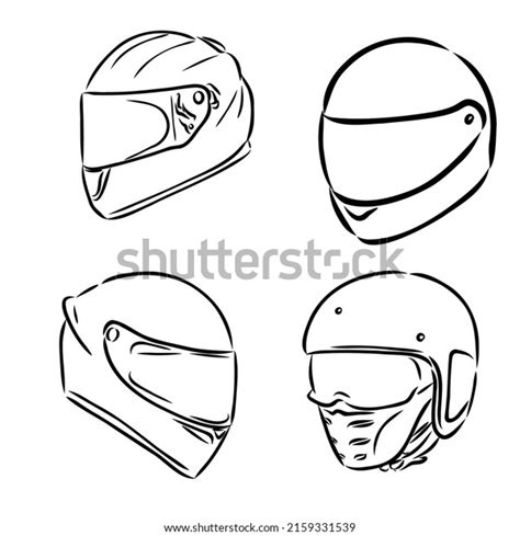 Simple Motorcycle Drawing Images Stock Photos D Objects