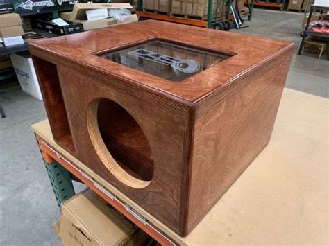 Double Woofer Custom Ported Subwoofer Box CustomLowz