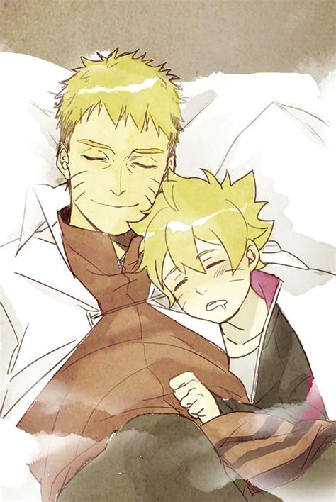 Naruto And Boruto By Pixiv Id 26246146 Naruto Shippuden Anime