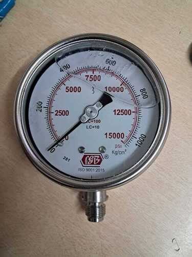 Wika Glycerin Filled Pressure Gauge At 860 00 INR In Mumbai Fairdeal