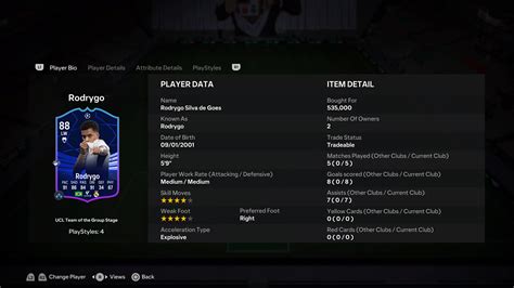 FC 24 88 TOTGS Rodrygo Player Review FUTBIN