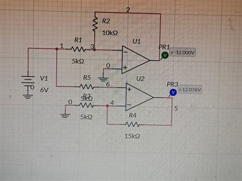 Solved Points Assuming Ideal Op Amps Find The Output Kq