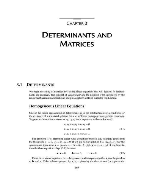 Solution Determinants And Matrices By Methods Of Mathemacial For
