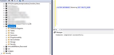 How To Repair Sql Database Using Dbcc Checkdb Command