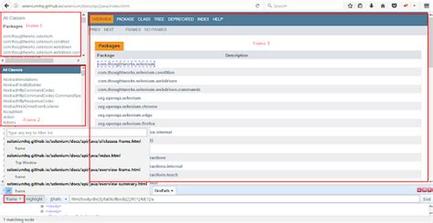 handling iframes frames using selenium webdriver