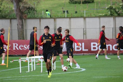 La Photogallery Della Rifinitura Della Roma In Vista Del Bayer Leverkusen