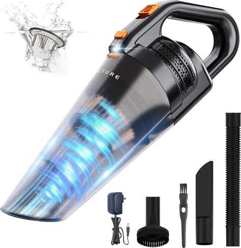 Aspirateur à Main sans Fil 130W 9000Pa Aspirateur de Table sans Fil