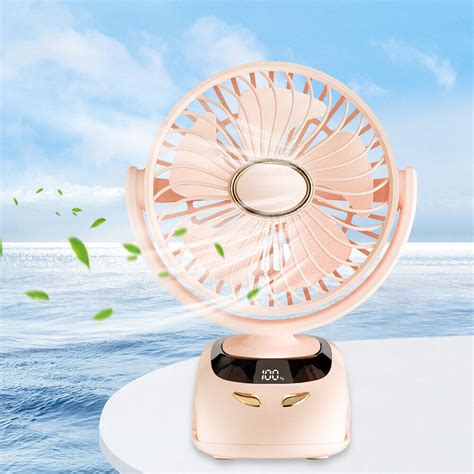 USB Clip Ventilator Mini Tragbar Wiederaufladbar Kleiner