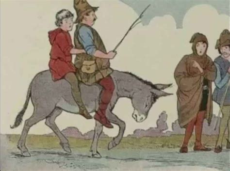 Il Contadino Il Figlio E L Asino