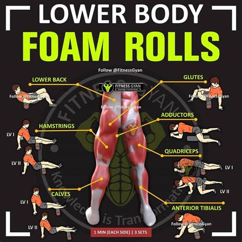 Warm Up And Cool Down For Total Body Healing Using A Foam Roller With