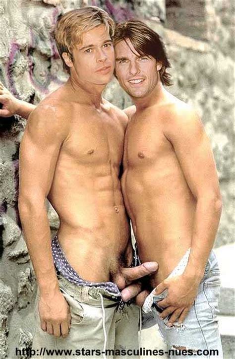 Brad Pitt Gay Collage Naked Male Celebrities