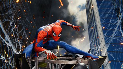 Marvel S Spider Man Wallpaper 4K Video Game Screenshot