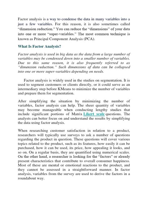 factor analysis pdf factor analysis machine learning