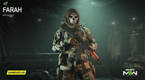 Farah Operator Skins In Warzone And Cod Mw