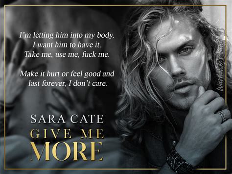 Review Give Me More By Sara Cate Warhawke S Vault Book Blog