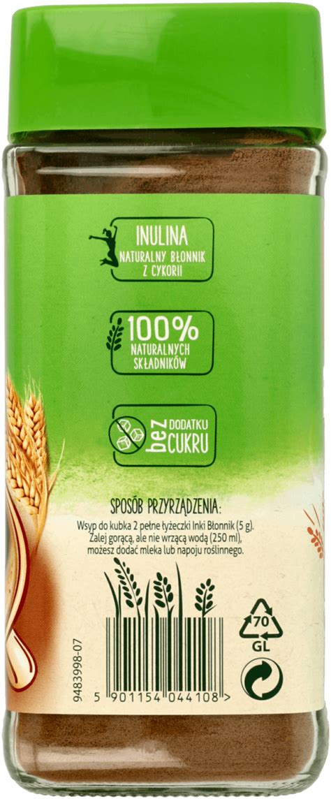INKA rozpuszczalna kawa zbożowa wzbogacona w błonnik 100 g Drogeria