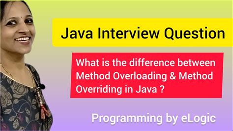 What Is The Difference Between Method Overloading And Method Overriding
