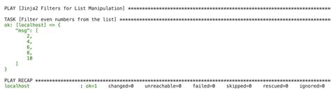 How To Use Jinja2 Filters In Ansible