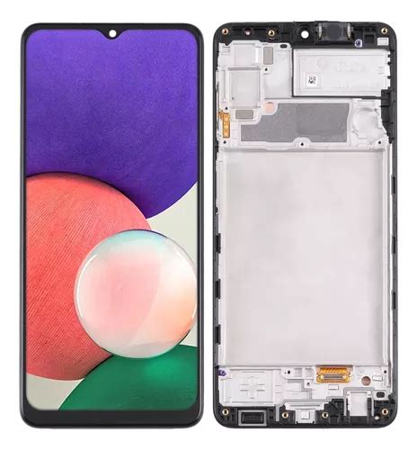Tela Frontal Display Para Galaxy A22 Sm A225f Aro Nacional