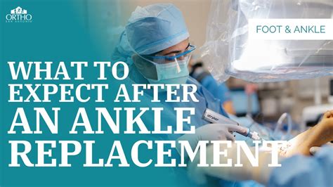 Ankle Replacement Surgery Recovery YouTube