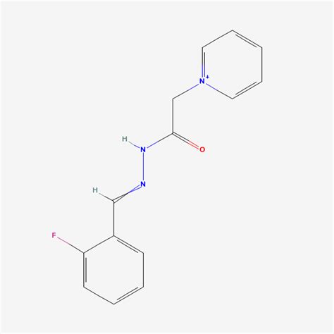 N 2 Fluorophenyl Methylideneamino 2 Pyridin 1 Yl Acetamide