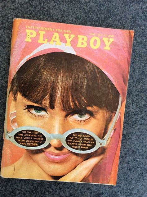 Playboy Magazin June 1965 M Fotos Von Ursula Andress Comprare Su