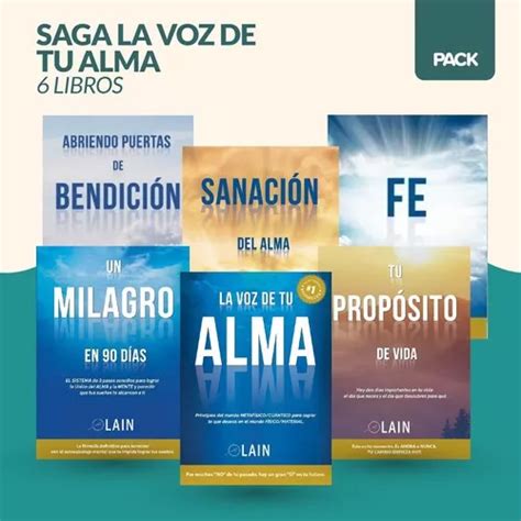 Saga La Voz De Tu Alma Libro 1 Al 6 Lain Garcia Calvo Cuotas Sin