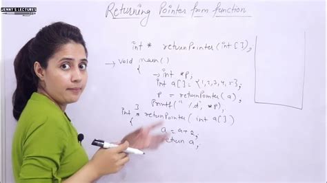 c 99 returning pointer from function in c c language tutorials youtube