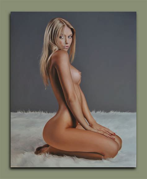 Nude Commissioned Artwork Oil Painting By Valeri Tsvetkov Artfinder