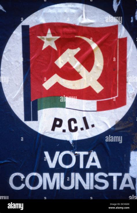 Partito Comunista Italiano Poster Immagini E Fotografie Stock Ad Alta