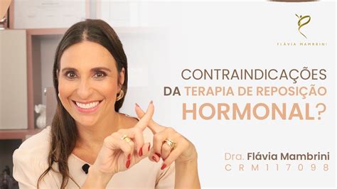 Contraindica Es De Terapia De Reposi O Hormonal Youtube