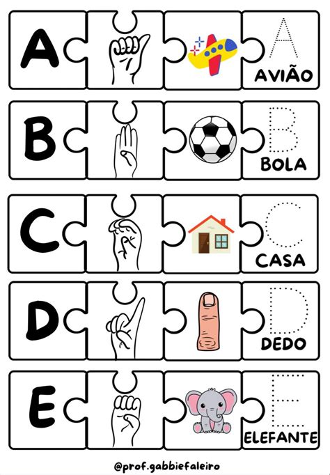 Kit De Atividades Em Libras Gabbie Faleiro Explore A
