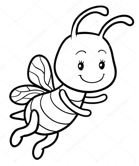 Desenhos De Abelha Feliz Para Colorir E Imprimir ColorirOnline