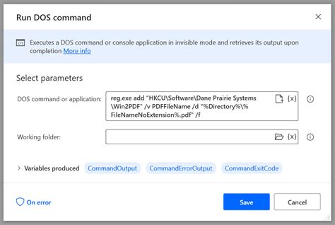 How To Set The Pdf File Name Using Power Automate Desktop