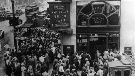 La Grande Depressione La Crisi Del 1929 Il Crollo Di Wall Street E Il