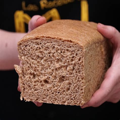 PAN DE MOLDE DE ESPELTA 100 INTEGRAL Fácil sin amasado Las
