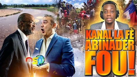 Jounal Premye L Abinader Bay Ariel Yon Souflet Marasa Anpil Dega Nan