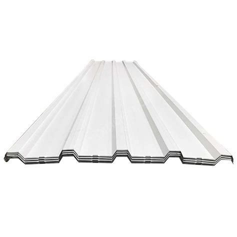 Beyaz Boyalı Trapez 86 cm 0 40 mm I Trapez Oluklu Sac I Tezcan Galvaniz