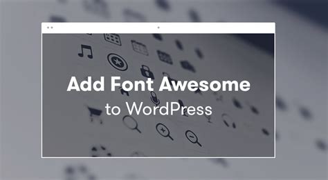 How To Add Font Awesome To Wordpress Betterstudio