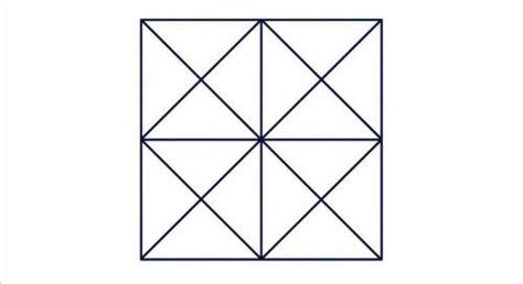 Test De Qi Si Vous Trouvez Le Nombre Exact De Triangles Cela Indique