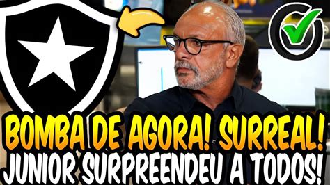 ACONTECEU AGORA JÚNIOR TROUXE A BOMBA PEGOU DE SURPRESA ÚLTIMAS
