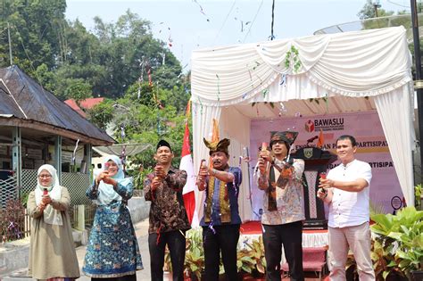 Sigando Dicanangkan Sebagai Kampung Pengawasan Pemilu Partisipatif 2024
