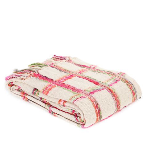 Pled Koc Narzuta TANIS Kolorowy 130x170 Cm HOMLA Homla Sklep EMPIK
