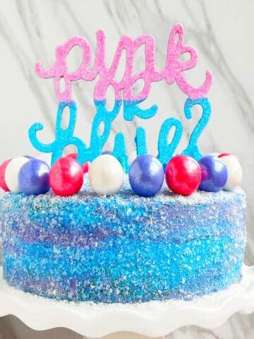 Easy Naked Cake Tutorial Blue Velvet Cake CakeWhiz