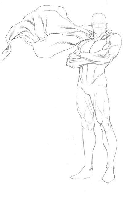 Superhero Drawing Templates