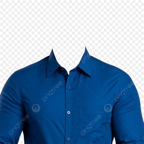 Men Formal Shirt PNG Transparent Formal Mens Blue Shirt Free Png And