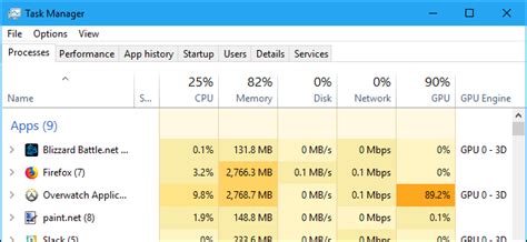 how to monitor gpu usage in the windows task manager