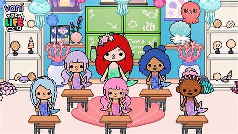 NUEVA ESCUELA DE SIRENAS EN TOCA LIFE WORLD TOCA BOCA VANI The