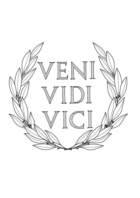 Veni Vidi Vici Tattoo Designs For Men Julius Caesar Ideas Artofit