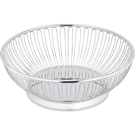 Alessi 829 Drahtkorb Obstkorb Brotkorb Edelstahl Oval 28 X 20